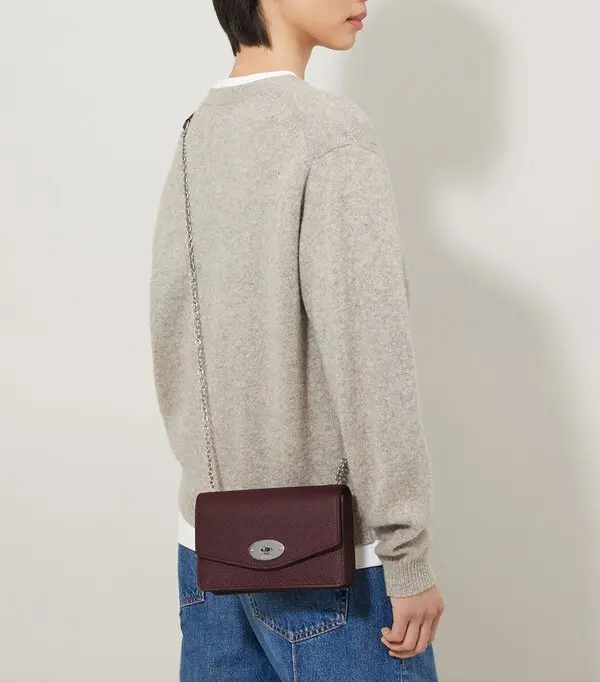 Mulberry Small Leather Darley Cross-body Bag - Black