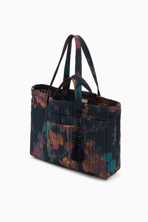 Ulla Johnson Kali East West Quilted Tote - Oscuro