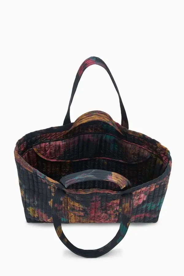 Ulla Johnson Kali East West Quilted Tote - Oscuro