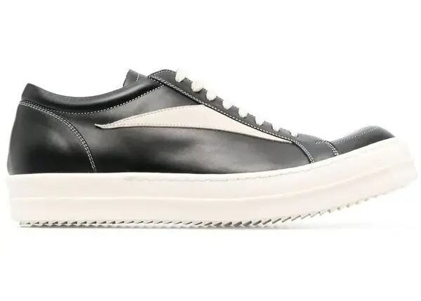 Rick Owens Luxor Vintage Low Sneakers - Black/milk