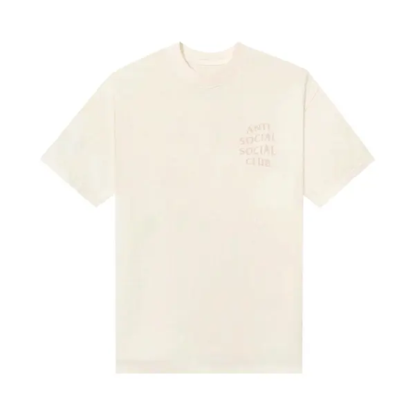 ANTI SOCIAL SOCIAL CLUB Same But Different Tonal Tee - Cream