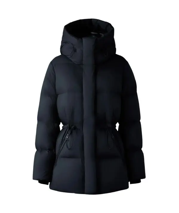 Mackage Freya-sw Quilted Down Jacket - Black