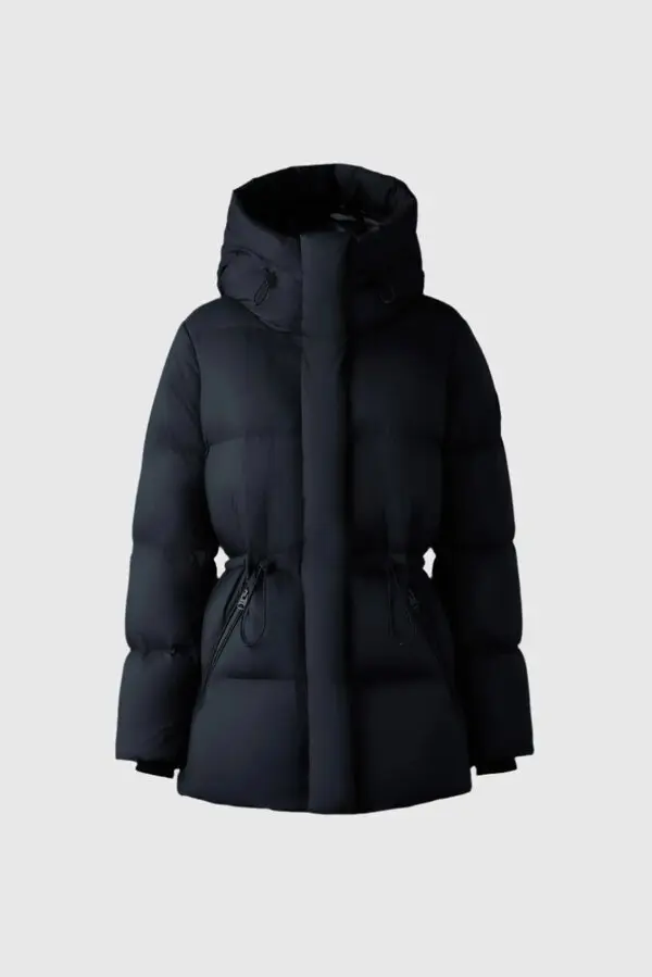 Mackage Freya-sw Quilted Down Jacket - Black