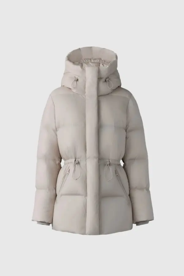 Mackage Freya-sw Quilted Down Jacket - Trench