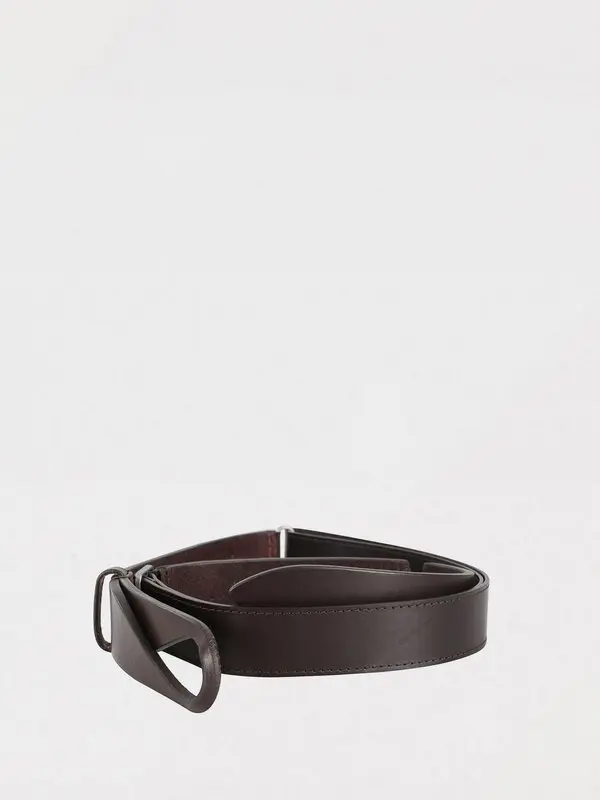 ORTIGNI Leather Belt - Dark