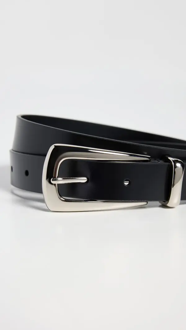 FAVORITE DAUGHTER Statement Belt - Black/nickel