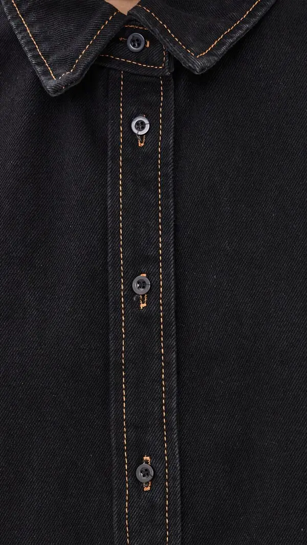 Lioness Off Duty Denim Shirt - Onyx Denim