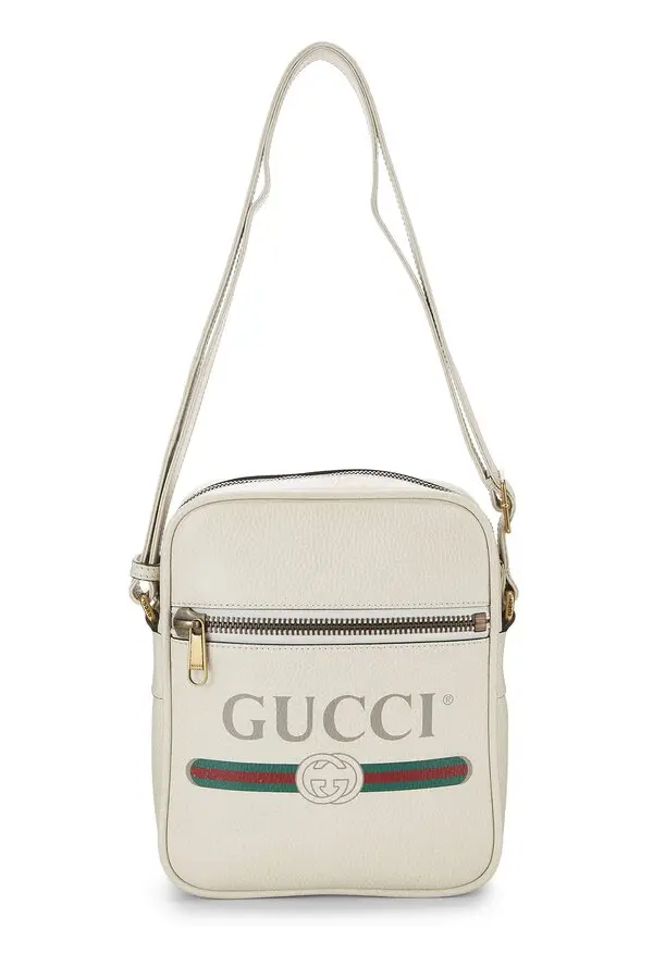 Gucci Leather Vertical Camera Bag