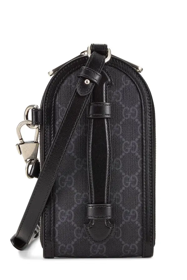 Gucci Gg Supreme Canvas Interlocking Gg Crossbody