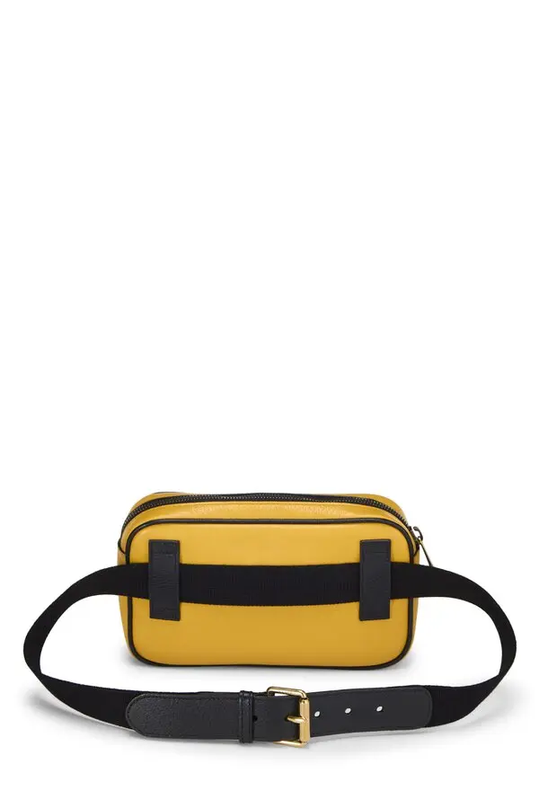Gucci Leather "music Is Mine" Belt Bag