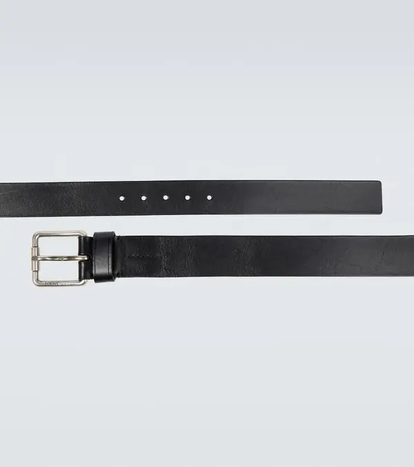 Loewe Leather Belt - Black