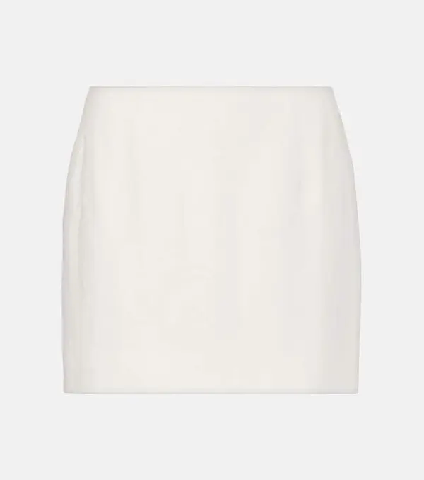 Faithfull The Brand Jane Linen Miniskirt