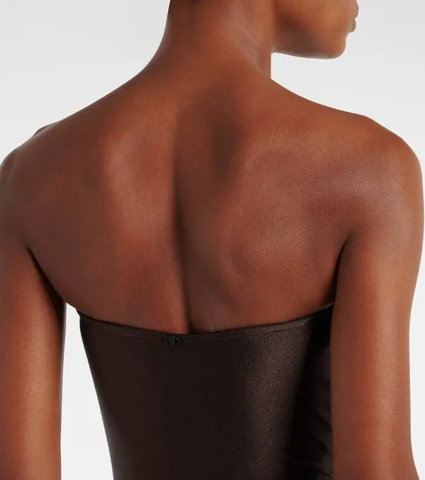 ADRIANA DEGREAS Embellished Bandeau Swimsuit