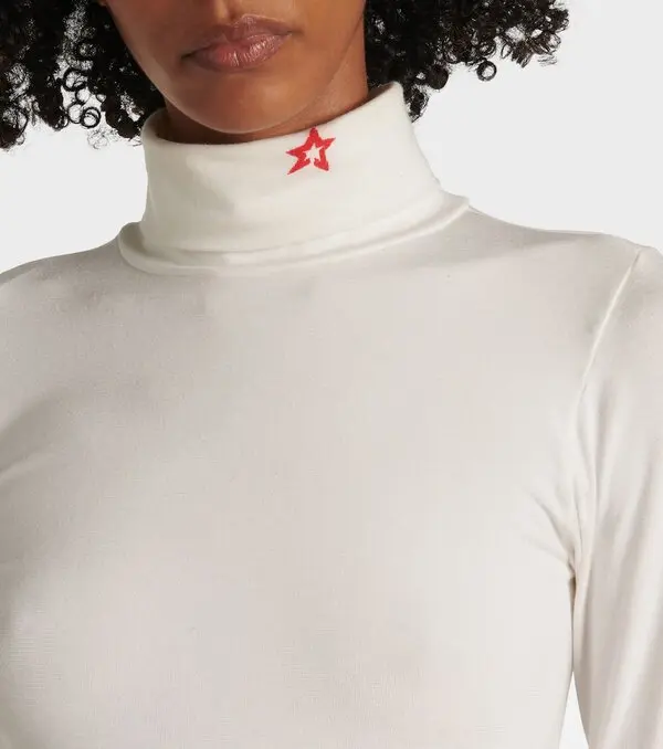 Perfect Moment Base Ski Bodysuit - White