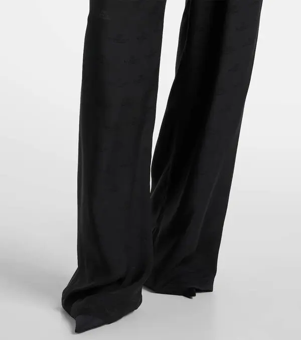 Balenciaga Silk Pajama Pants