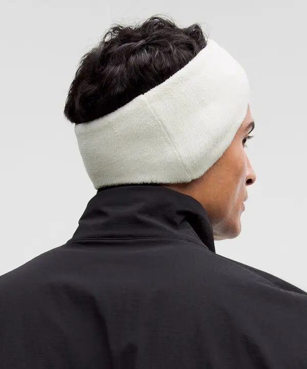 Lululemon Fleece Ear Warmer - Bone | Editorialist display picture 1