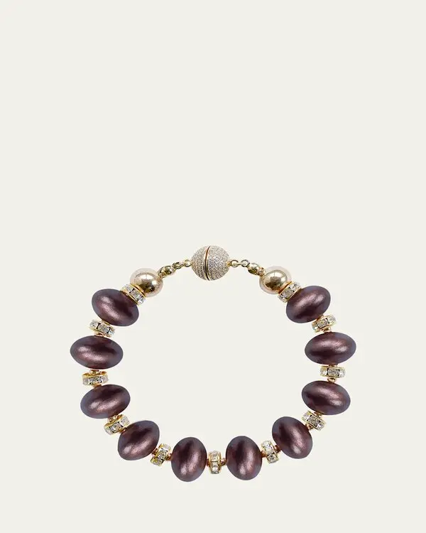 SAULE LABEL Mika Bracelet - Chocolate Cherry
