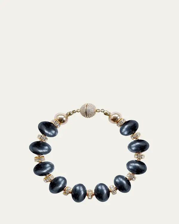 SAULE LABEL Mika Bracelet - Black Coral