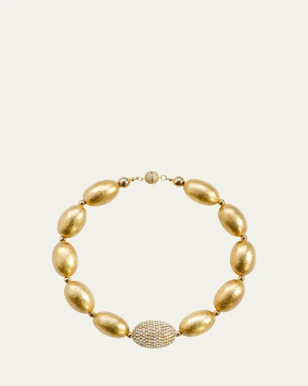 SAULE LABEL Cherie Necklace - Gold Glimmer