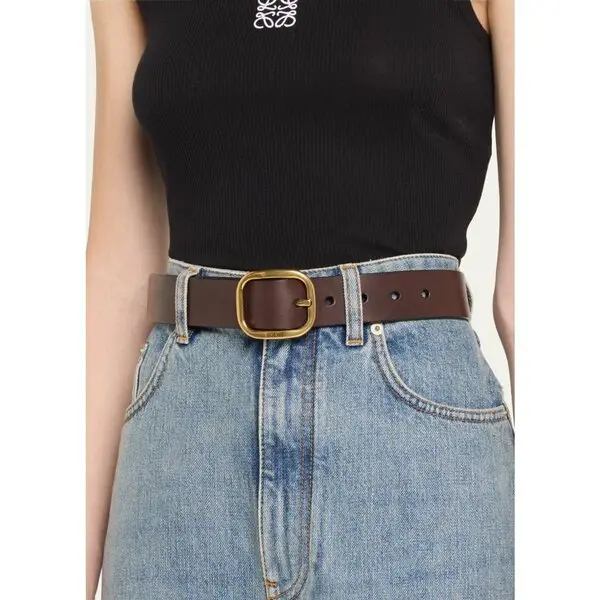Loewe Buckle Leather Belt