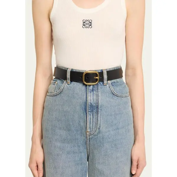 Loewe Buckle Leather Belt