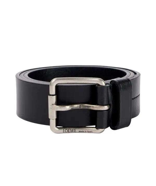 Loewe Leather Belt - Black