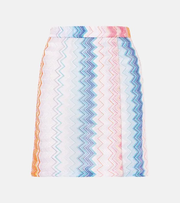 Missoni Zigzag Mini Skirt - Multicoloured