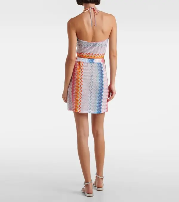 Missoni Zigzag Mini Skirt - Multicoloured