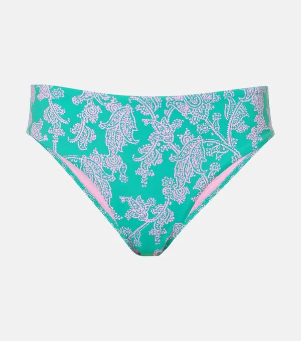 Heidi Klein Santa Rosa Paisley Bikini Bottom - Multicoloured
