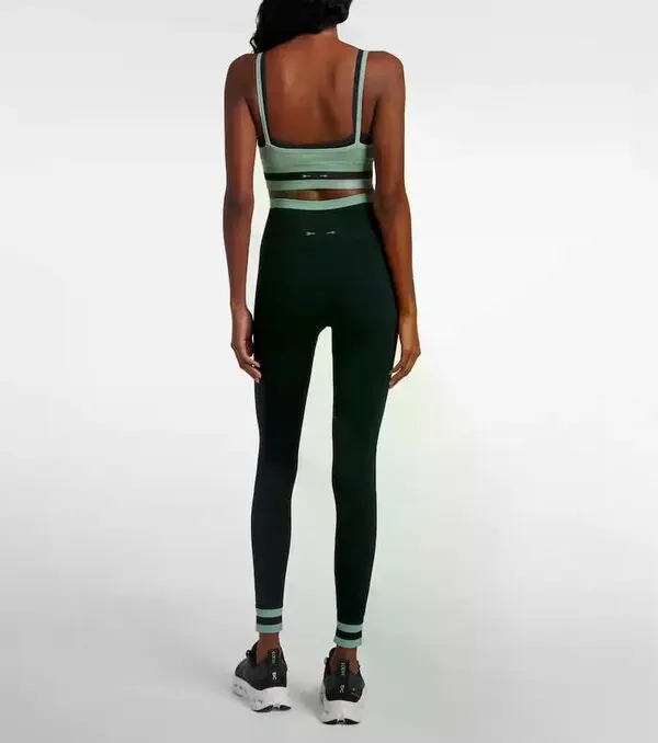 The Upside Form Seamless Mid-rise Leggings - Blue
