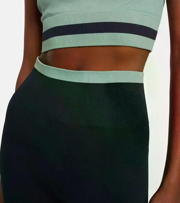 The Upside Form Seamless Mid-rise Leggings - Blue