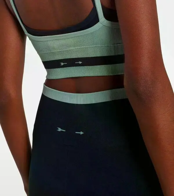 The Upside Form Seamless Mid-rise Leggings - Blue