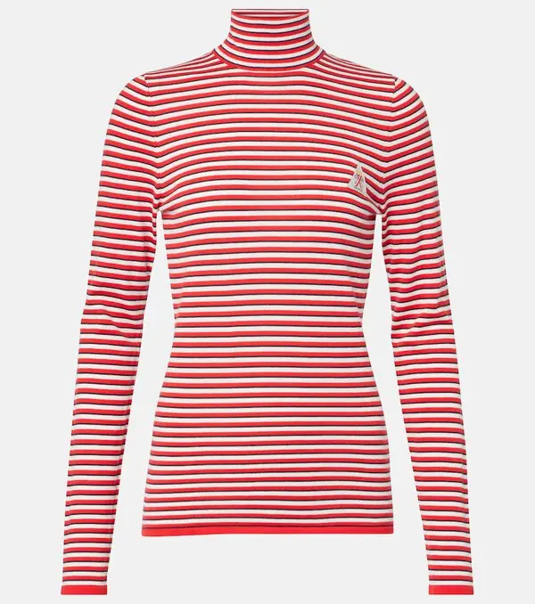 The Upside Raie Striped Turtleneck Top