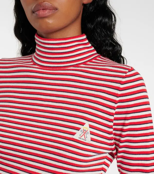 The Upside Raie Striped Turtleneck Top