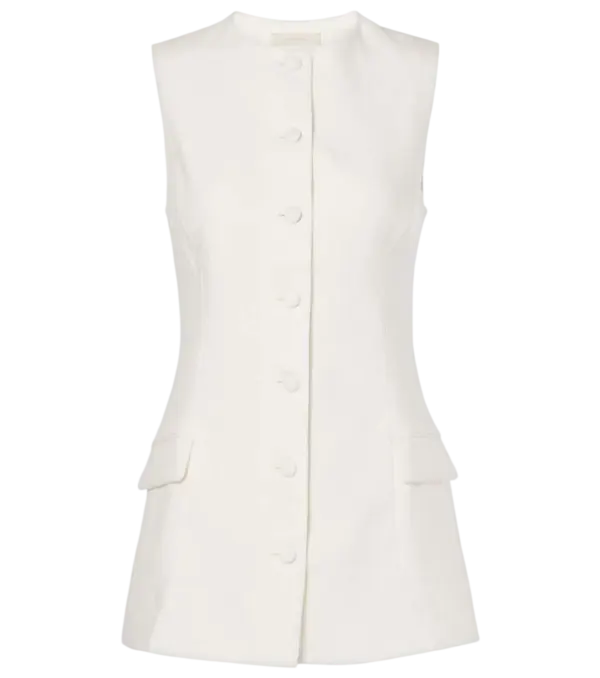 Faithfull The Brand Jane Linen Vest