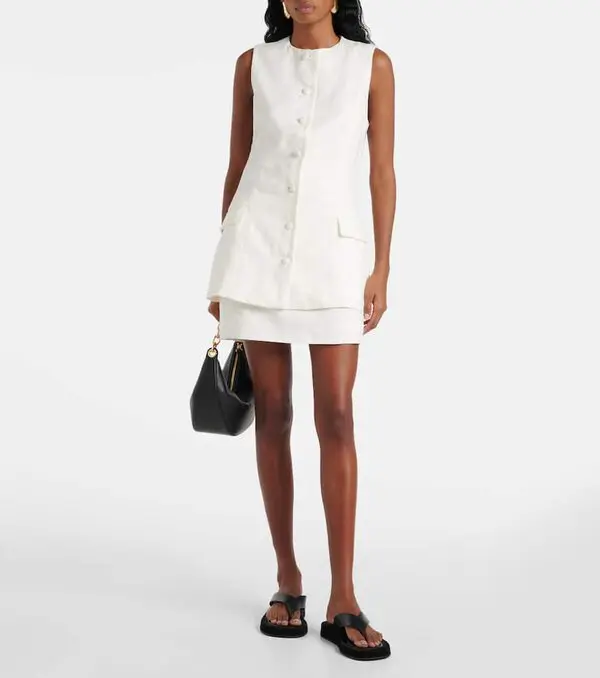 Faithfull The Brand Jane Linen Vest
