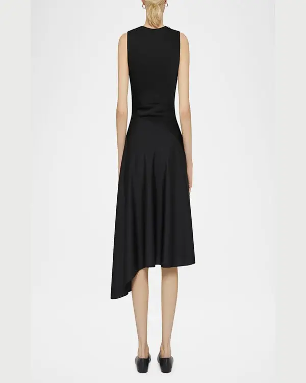 Givenchy 4-button Asymmetric Dress