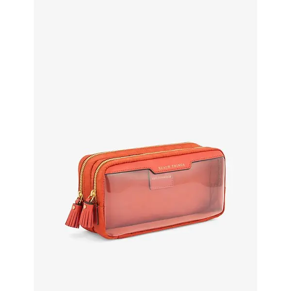 ANYA HINDMARCH Logo-jacquard Nylon Pouch