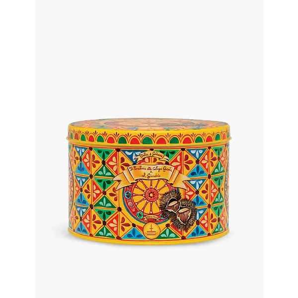 Dolce & Gabbana Panettone Castagne Glassate E Gianduia Tin 1kg