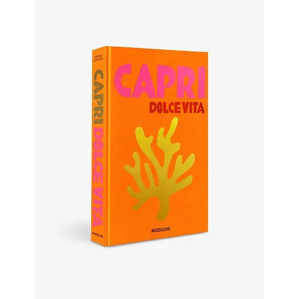 Assouline Capri Dolce Vita Photography Book - One-color