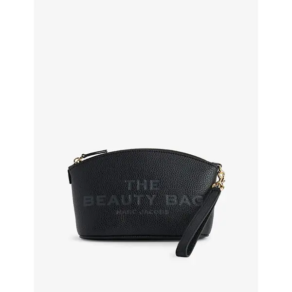 Marc Jacobs Leather Cosmetics Pouch - Black