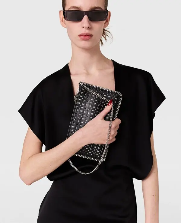 Stella McCartney Falabella Pochette Shoulder Bag - Black