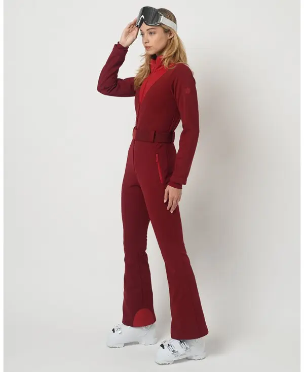 JORDE Lottie Ski Suit - Ruby
