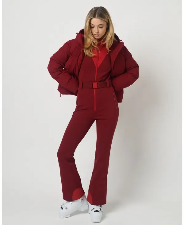 JORDE Lottie Ski Suit - Ruby
