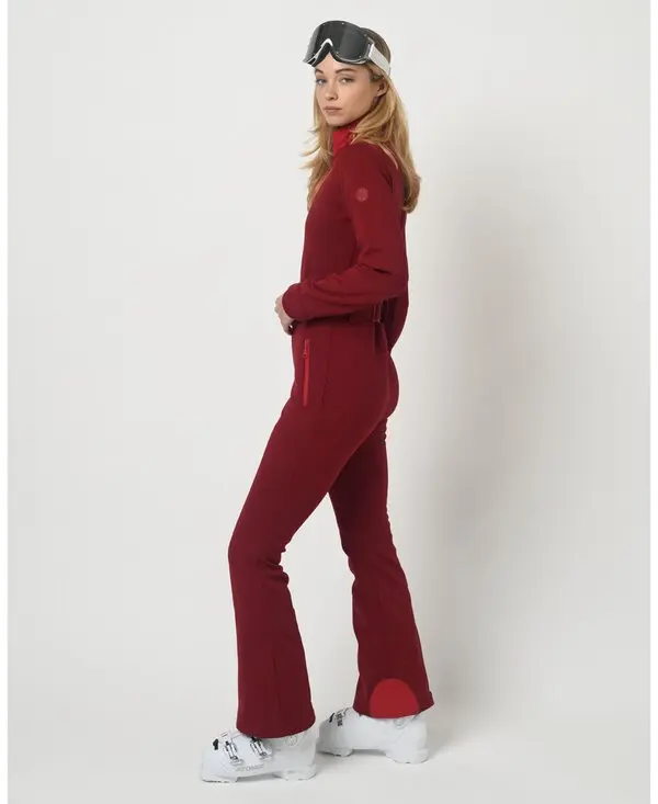 JORDE Lottie Ski Suit - Ruby