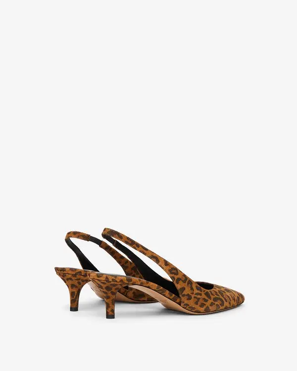 Isabel Marant Étoile Padim Slingback Pumps - Leopard