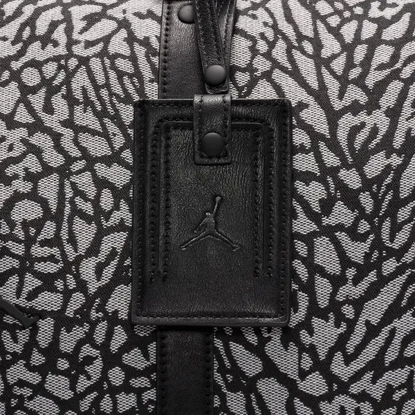 Jordan Icon Duffle Bag - Black | Editorialist