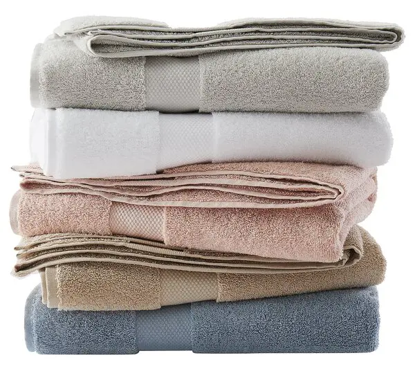 BROOKLYN LOOM 100% Turkish Cotton 2-piece Bath Sheet Towel Set - One-color