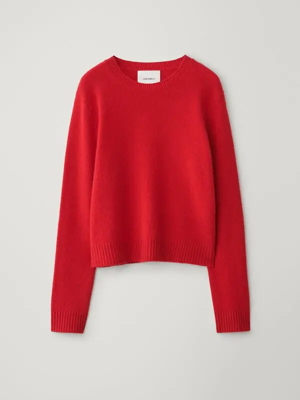 LISA YANG STORE The Mable Sweater - Berry