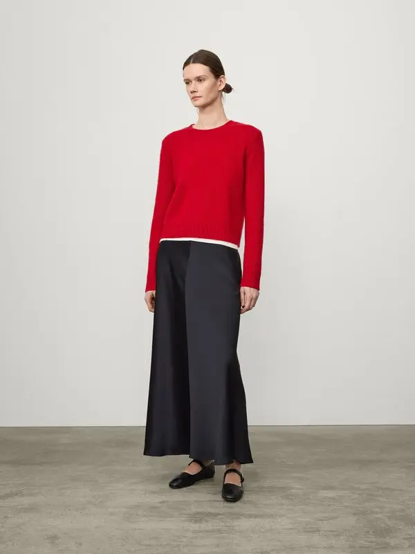 LISA YANG STORE The Mable Sweater - Berry